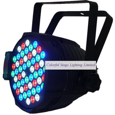 China luz de 54x3W LED RGBW Par64 en venta