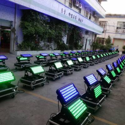 China Luces LED al aire libre 120X18W Wateproof RGBAW del envío gratis 6in1 del poder más elevado de China LED de la lavadora ULTRAVIOLETA de alta calidad de la pared en venta