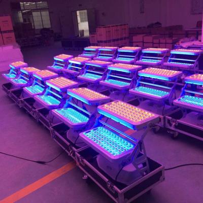 China Luz ULTRAVIOLETA al aire libre de alta calidad de la lavadora LED de la pared de China Guangzhou 120X18W IP65 6IN1 RGBWA DMX del envío gratis en venta