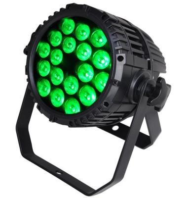 China UL 18x15W 5in1 RGBAW DMX del envío gratis que coloca el proyector al aire libre en venta