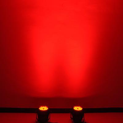 China Envío gratis China dos años de la garantía 18X15W IP65 de la prenda impermeable RGBAW 5in1 LED de la luz silenciosa LED del par de lámpara al aire libre del par en venta