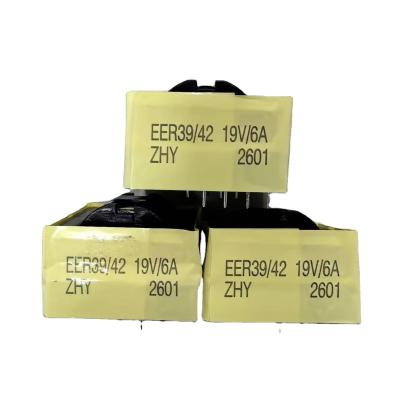 China EE19 EER ETD42 ETD39 ETD49 ETD59 EE55 High Frequency Ferrite Core Flyback Transformer Single Phase Copper Coil for Power Use for sale