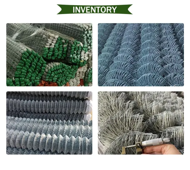Competitive Price PVC Coated Galvanized Diamond Cyclone Chain Link Mesh Fence