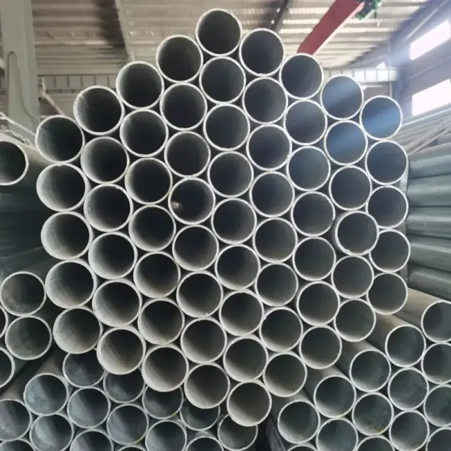 Steel Galvanized Pipes for Construction, Galvanised Metal Fence Posts