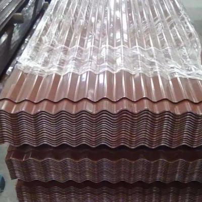 China Warmgewalste Ppgi gegalvaniseerde golvende dakplaten, gekleurd Te koop