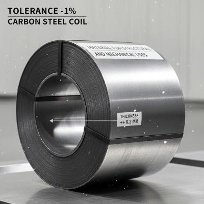 China Tolerance -1 Percent Carbon Steel Coil Thick Tolerance Plus Minus 0.2 Millimeter Material for Structural and Mechanical Uses for sale