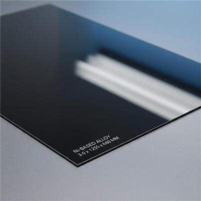China Black glossy Stainless Steel Plate Sheet containing Ni as main ingredients and main size 3.0 1255 680 designed for durable structural components for sale