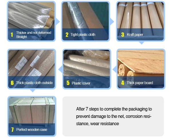 Woven Mine Sieving Screen Crimped Wire Mesh for Construction Industry