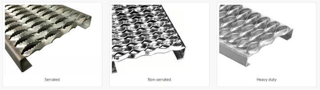 Diamond Hole Perforated Metal Safety Grip Strut Grating For Anti Skid Catwalk