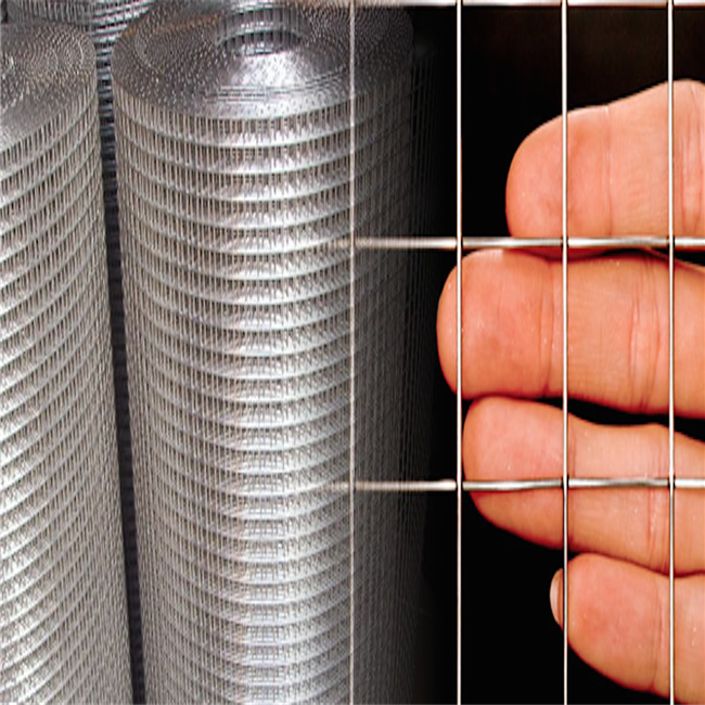 8 gauge galvanized welded Iron wire mesh 304 stainless steel welded wire mesh panels