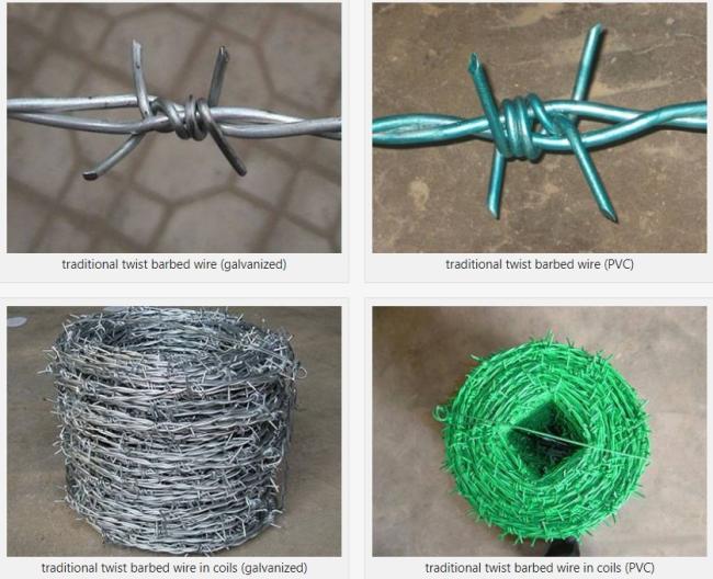 Farm And City Decorative 1.5cm Barbed Length Fence hot dipped Razor Barbed Wire