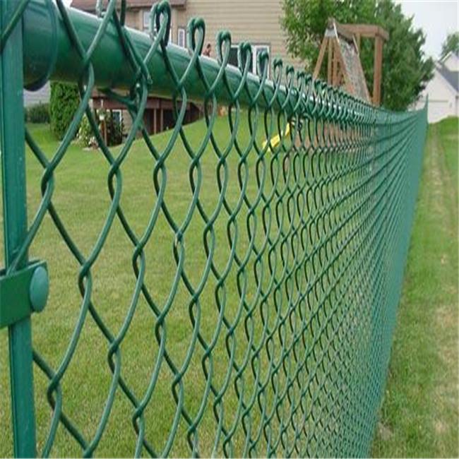 PVC/Hot Dip Galvanized industry chain link fence With Posts And Installing Accessories