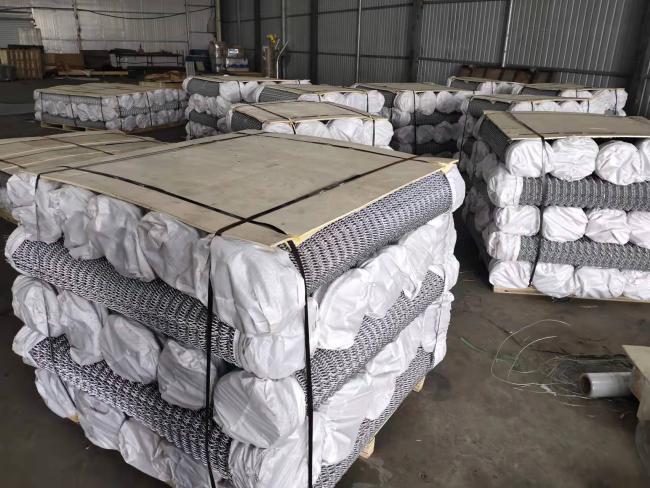 10 Gauge Green 2in openning galvanized Chain Link Fence For Baseball Fields