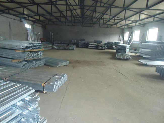 1.8X2.75m Hot dipped galvanized Security Steel palisade fencing