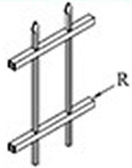 Residential Metal Steel Wrought Iron Ornamental Fence for Garden / Yard