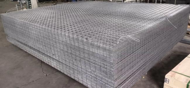 2X2inch Galvanized Cattle Welded Wire Mesh Panel 8 X 4 FT Galvanised Reinforcing Concrete Rebar Welded Wire Mesh Panel