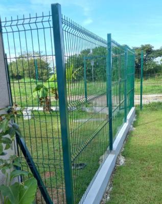 Quality 3D Curved Security Welded Bending Wire Mesh Fence Decorative Galvanized with PVC for sale