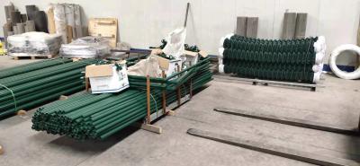 China China Supplier Farm Fence Galvanized 9 gauge chain link fence for sale