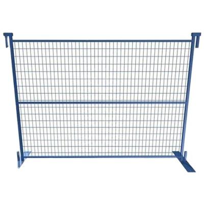 China Movable Mobile Iron Wire Material Canada Portable Temporary Fence for sale