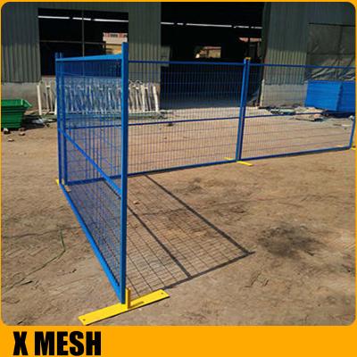 China Movable Mobile Iron Wire Material Canada Portable Temporary Fence for sale