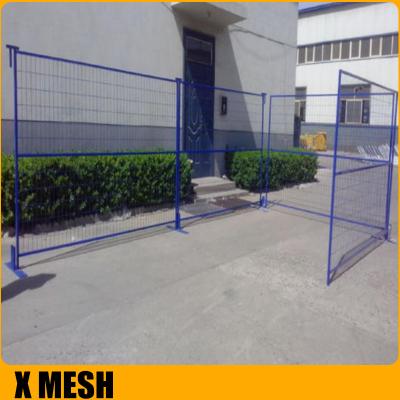 China Movable Mobile Iron Wire Material Canada Portable Temporary Fence for sale
