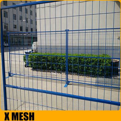 China Movable Mobile Iron Wire Material Canada Portable Temporary Fence for sale
