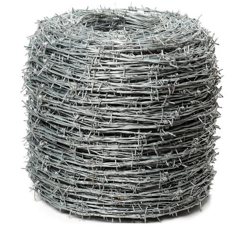 Quality Factory Hot Dipped Galvanized Barb Wire Fencing Coil Roll Barbed Wire for sale