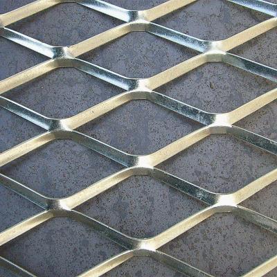 China Battery Current Collector Small Hole Lightweight Aluminium Expanded Metal Mesh for sale