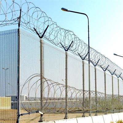 China 358 Mesh Fence Prisons And Secure Hospitals Security Wire Mesh Fence Panels Durable Easily Assembled for sale