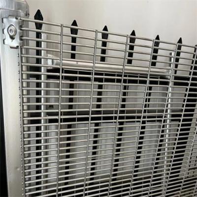 China High Security Anti Climb Fence 358 Fence with Secure Wall for Industrial Commercial Residential Airport Boundary Railway for sale