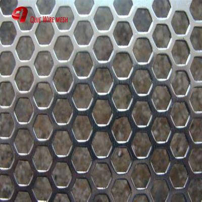China Round Hole Decorative Aluminum Perforated Metal Mesh For Cladding Of Building for sale