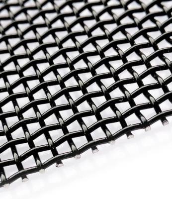 China Black Powder Coated Ss 316 Security Screen Mesh for sale