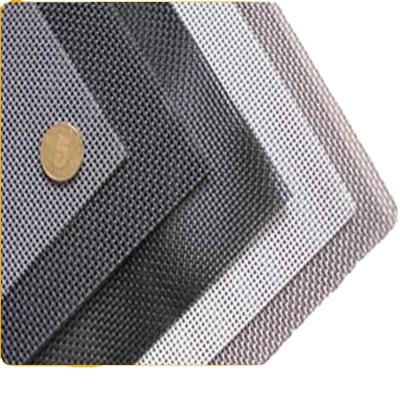 China SS316 Black Coated Stainless Steel Security Screen Mesh for Doors and Windows for sale
