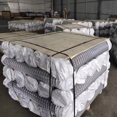 China High Security 6 gauge pvc fence galvanized chain link fence fabric for sale