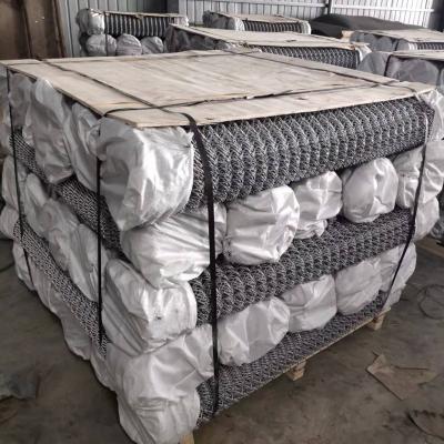 China High Security 6 gauge pvc fence galvanized chain link fence fabric for sale