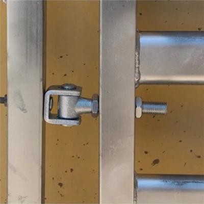 China Stockyard Corral Panel Cattle Horse Round Yard Panels 6 Oval Rails With Locking Pins for sale