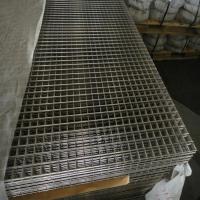 China 4x4 hot dipped Galvanized welded wire mesh sheet panel for sale