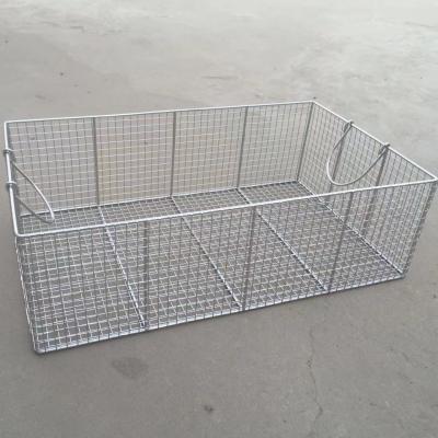 Customization stainless steel wire mesh french fry frying basket stainless steel wire mesh basket