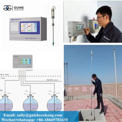 China fuel tank gauging system magnetic tank level gauge/sensor price/ magnetostrictive float type petrol station for sale