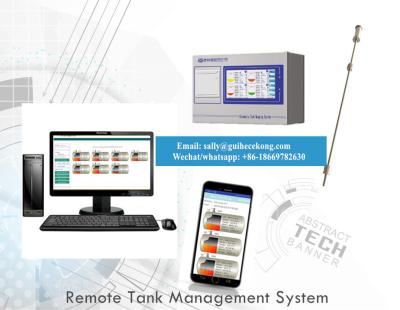 China factory Magnetostrictive level transmitter with Automatic tank gauge, remote tank monitoring system for sale