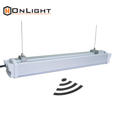 China Shenzhen best quality IP65 led tri proof linear parking lot lighting for sale