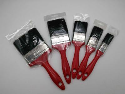 China China factory Selling high quality  plastic handle with mixed bristle paint brushes for sale