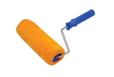 China 9''x48mm 10''x48mm acrylic roller plastic handle cheap paint roller Acrylic multi-sizes paint roller brush for sale