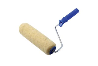 China China Supplier High quality pure polyester cover plastic handle multi-sizes paint roller for sale