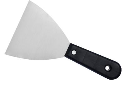 China Explosions! Classic black plastic handle 45# carbon steel putty knife for sale