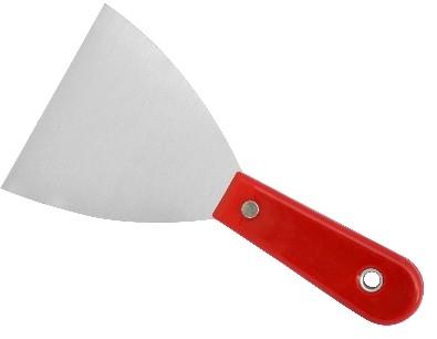 China Explosions! Classic black plastic handle 45# carbon steel putty knife for sale