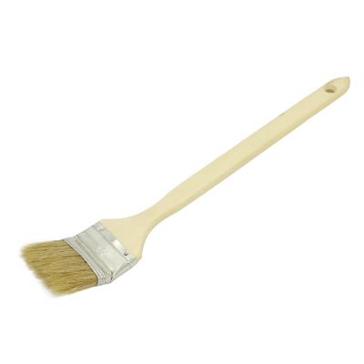 China Manufacturers China White Bristle Long Wood handle Paint Brush for sale