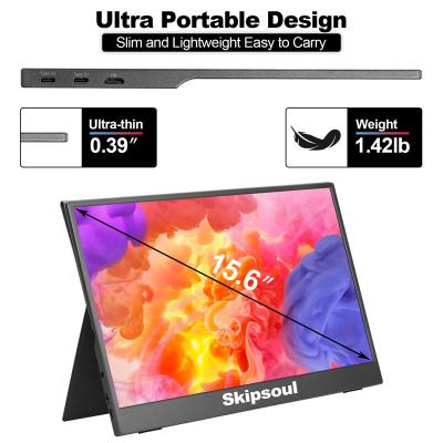 中国 15.6インチ 4K 金属筐体産業用モニター 300cd/m² 輝度 販売のため