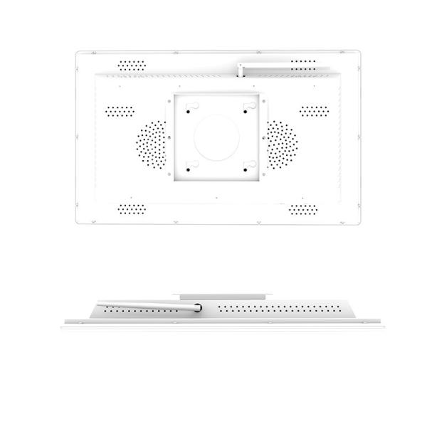 病院 オープン ホワイト タッチ フロア スタンディング デジタル シグネージ 22 インチ オールインワン 問い合わせ機