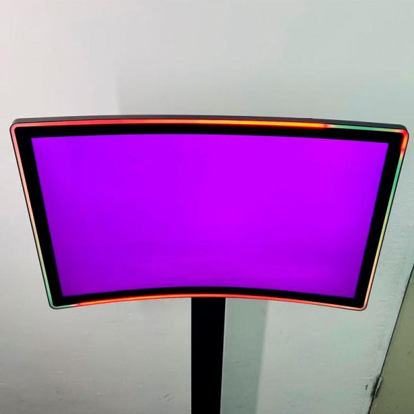 Factory OEM 32 Inch Curved Touch Screen J-Shape Curve Capacitive Touch Screen LCD Monitor For Game Cabinet